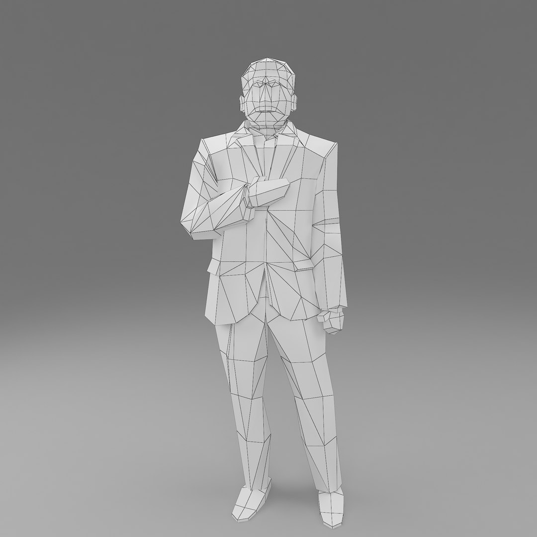 3D man character model - TurboSquid 1690140