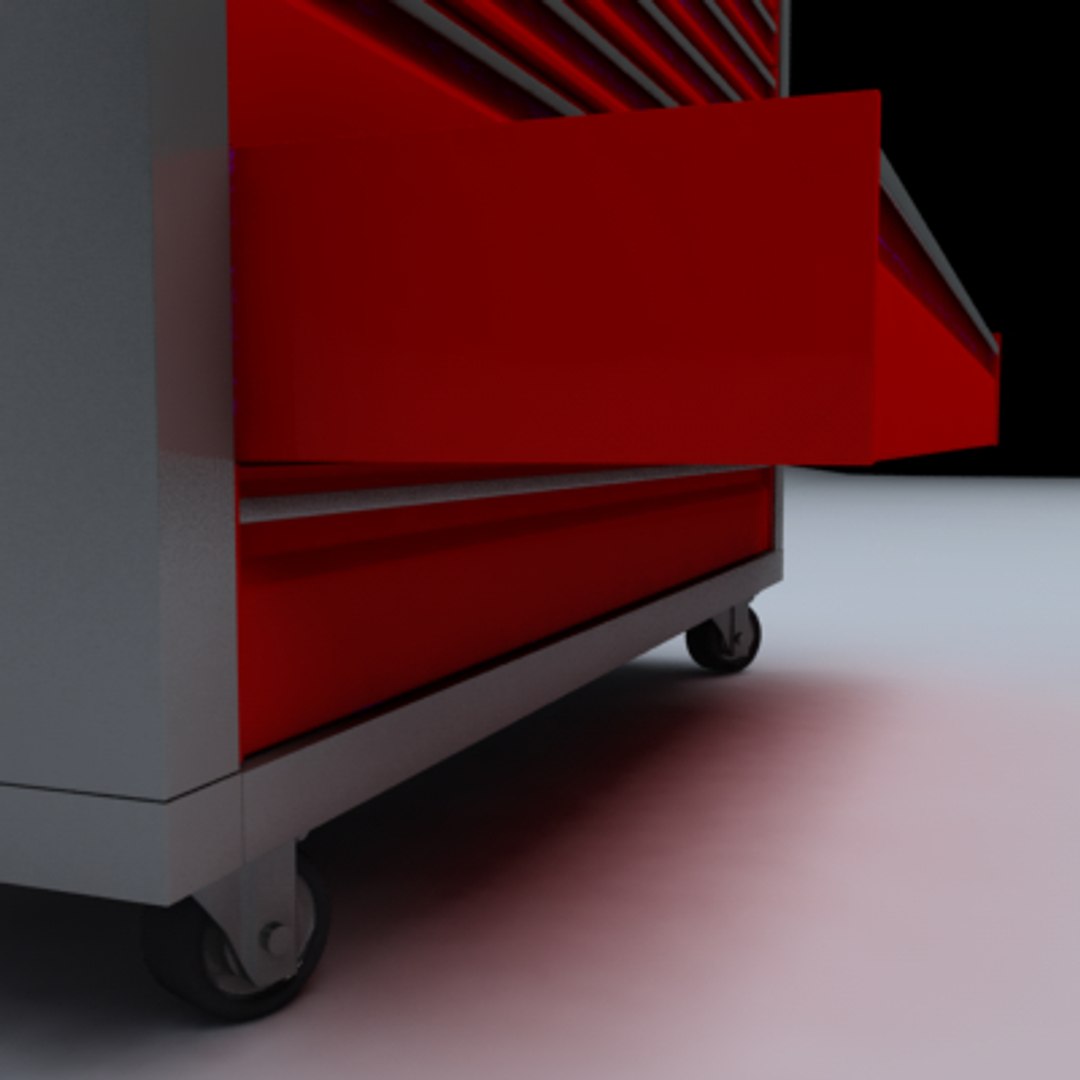 3d Model Of Tool Rack