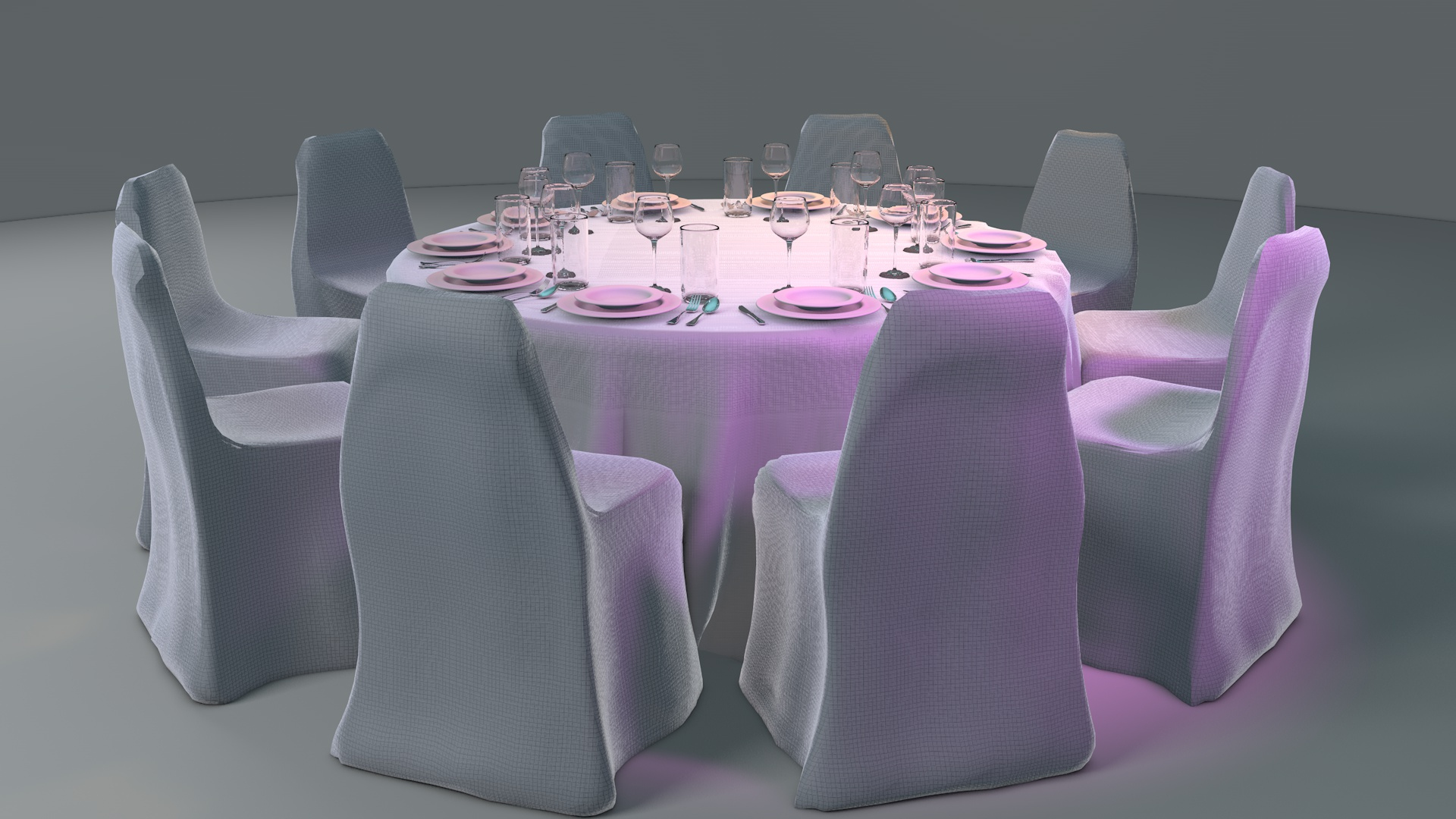 Table Chairs Model - TurboSquid 1579079