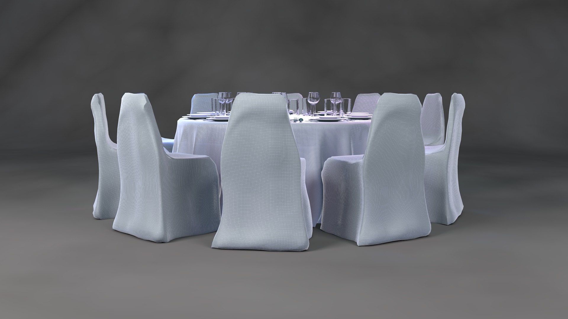 Table Chairs Model - TurboSquid 1579079