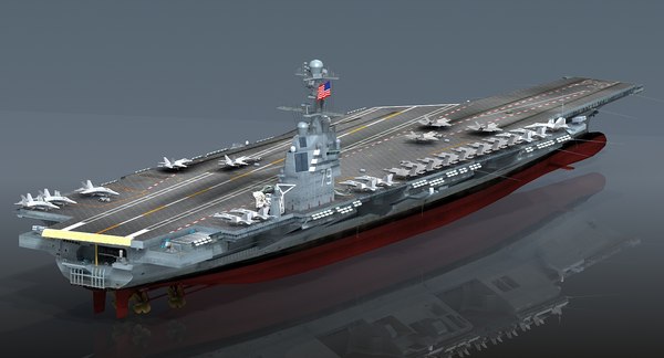 Uss john f kennedy 3D model - TurboSquid 1339034