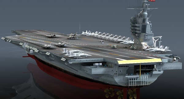 Uss john f kennedy 3D model - TurboSquid 1339034
