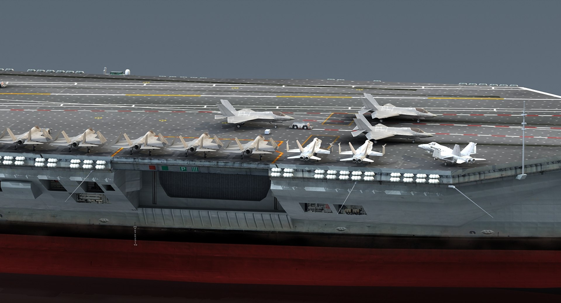 Uss john f kennedy 3D model - TurboSquid 1339034