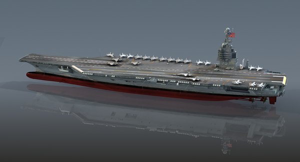 Uss john f kennedy 3D model - TurboSquid 1339034