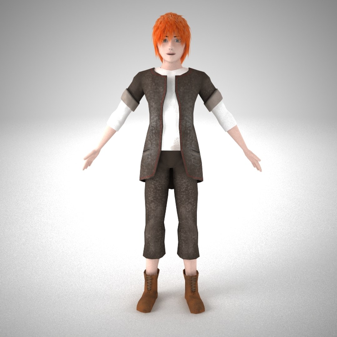 anime biped character max