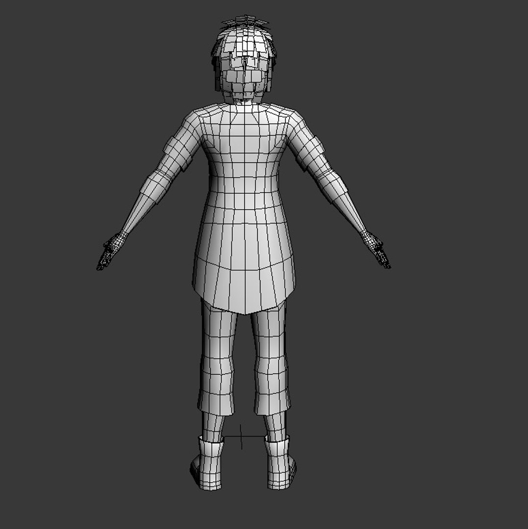 anime biped character max