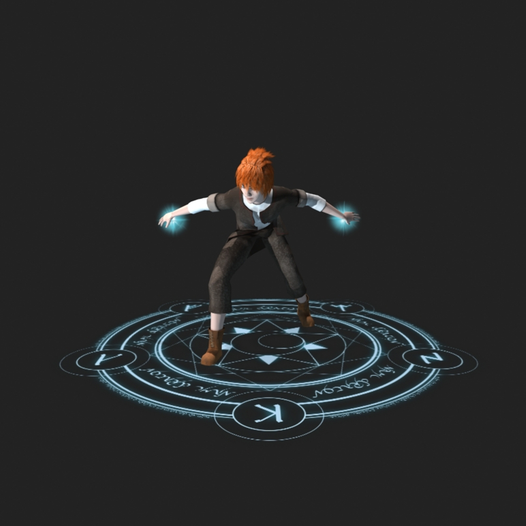 anime biped character max