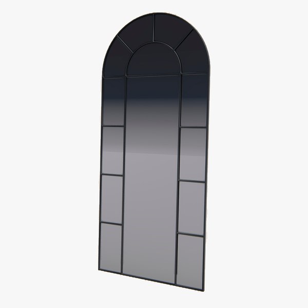 modèle 3D de SKLUM Metal Window Effect Wall Mirror Diana - Lumion ...