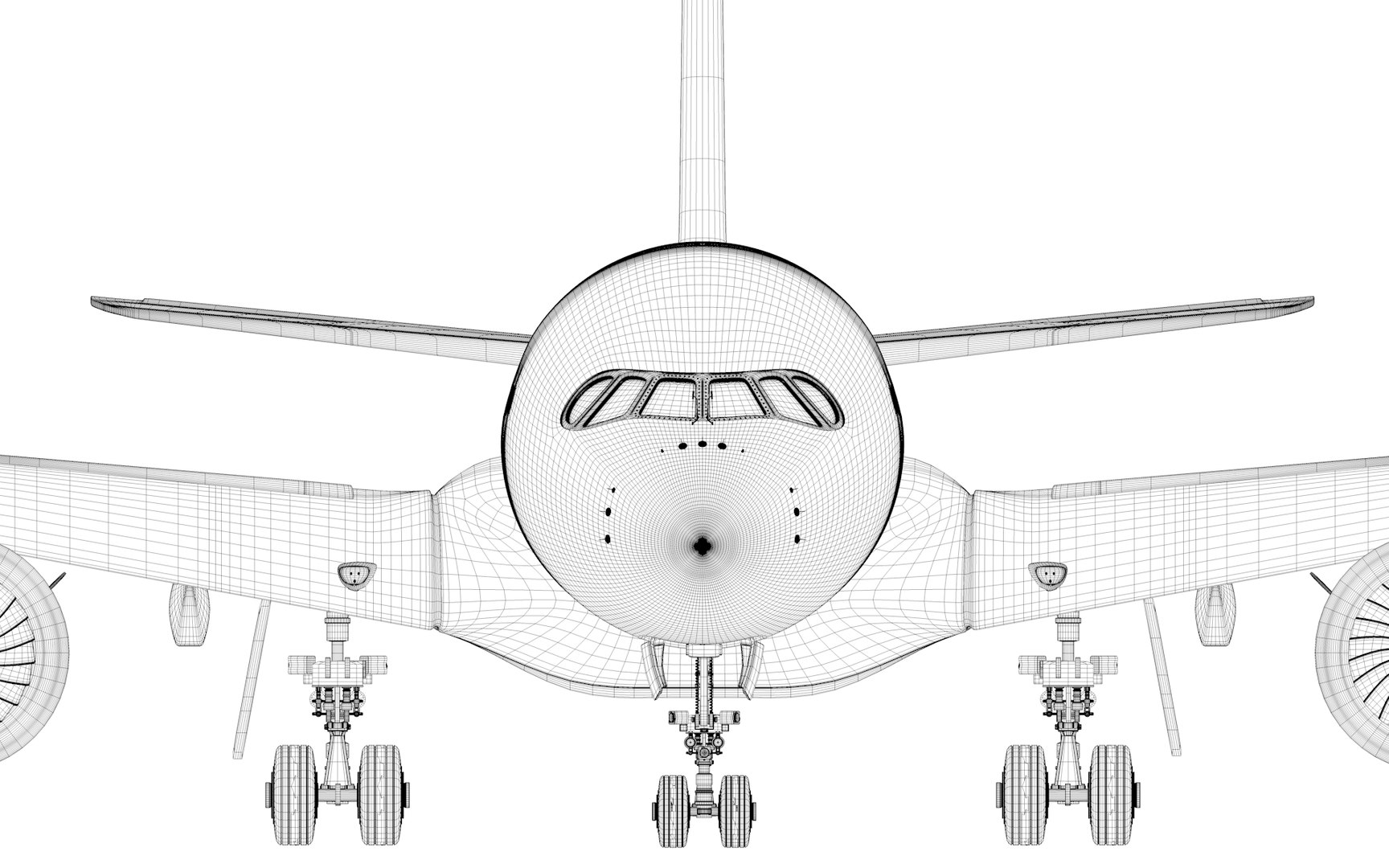A350-900 Airlines 3D - TurboSquid 1647919
