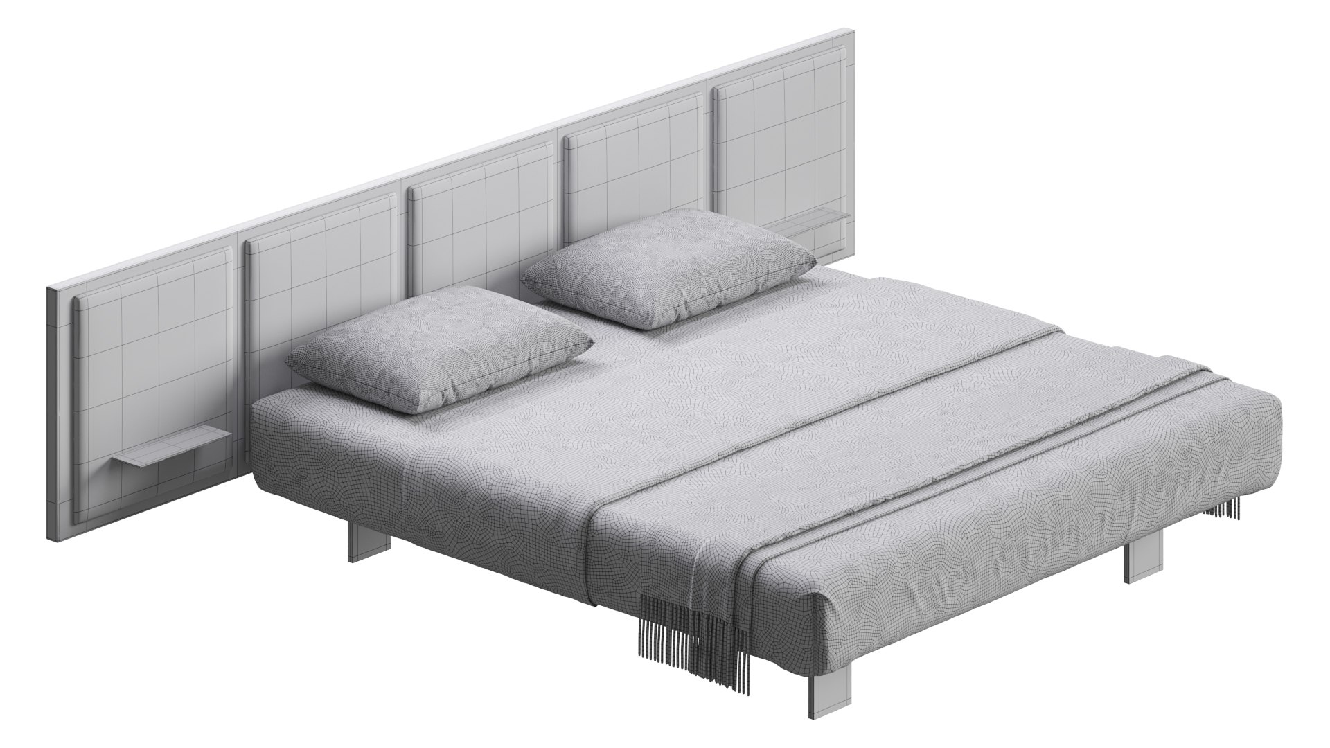 SCACCO A1 Bed 3D Model - TurboSquid 2230863