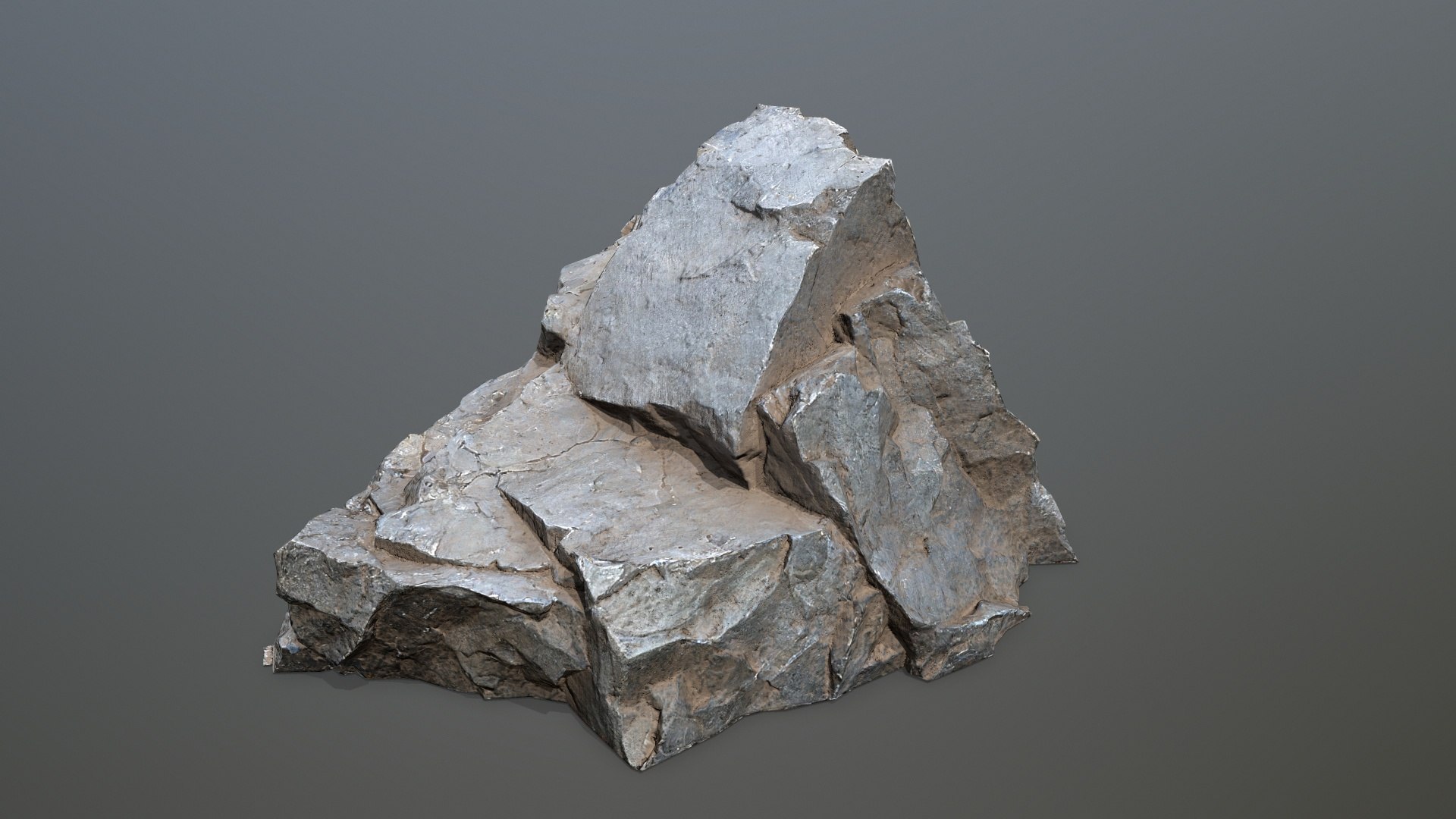 3D Model Desert Cliff Rocks - TurboSquid 2389615