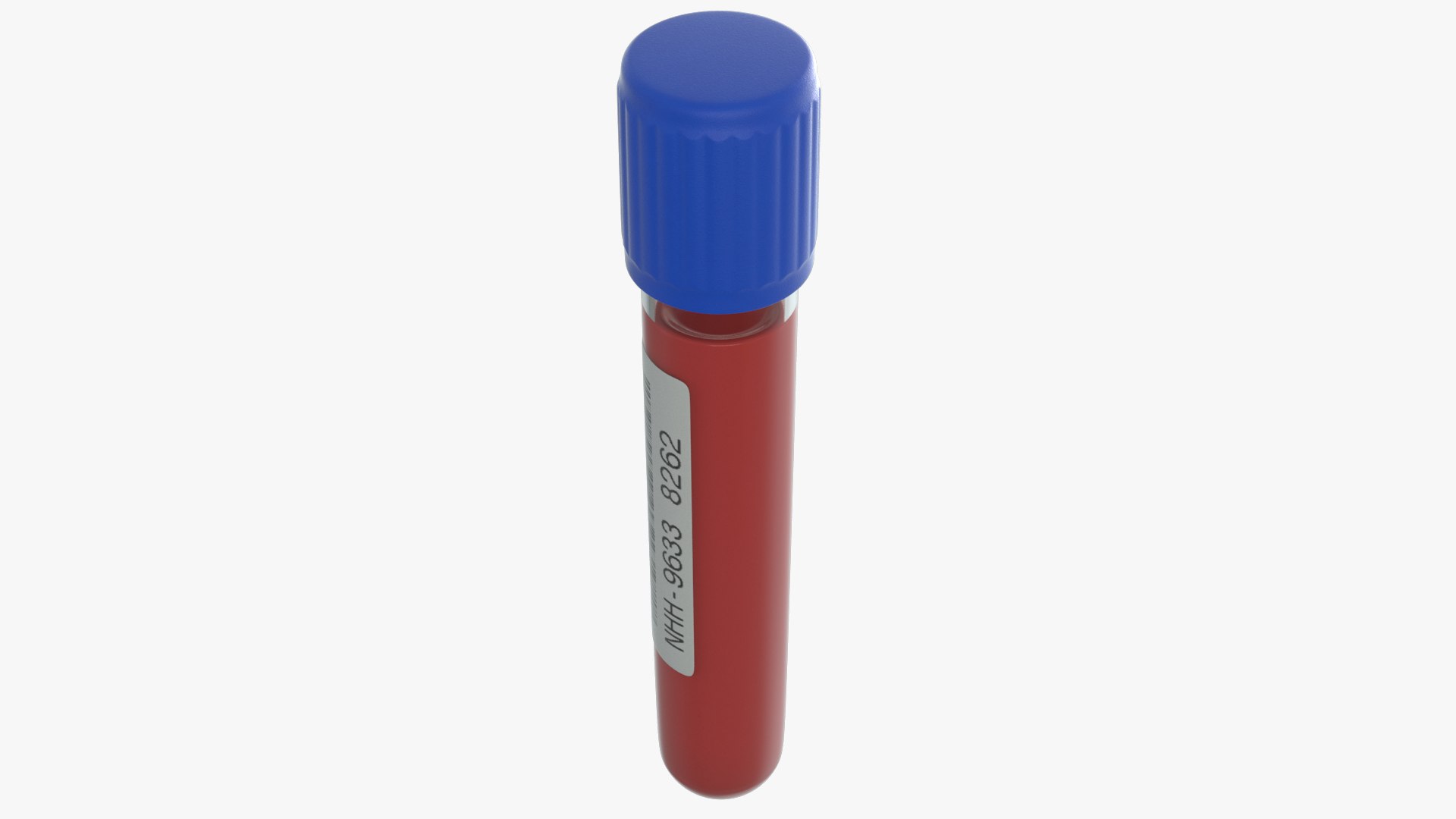 Test tube blood 3D model - TurboSquid 1550599