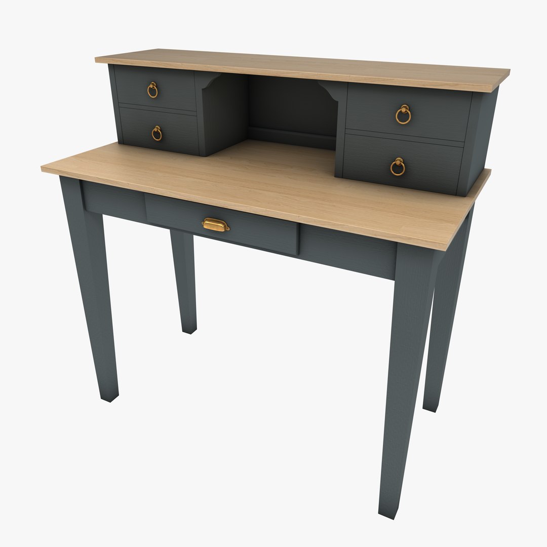 3D model desk furniture - TurboSquid 1611965