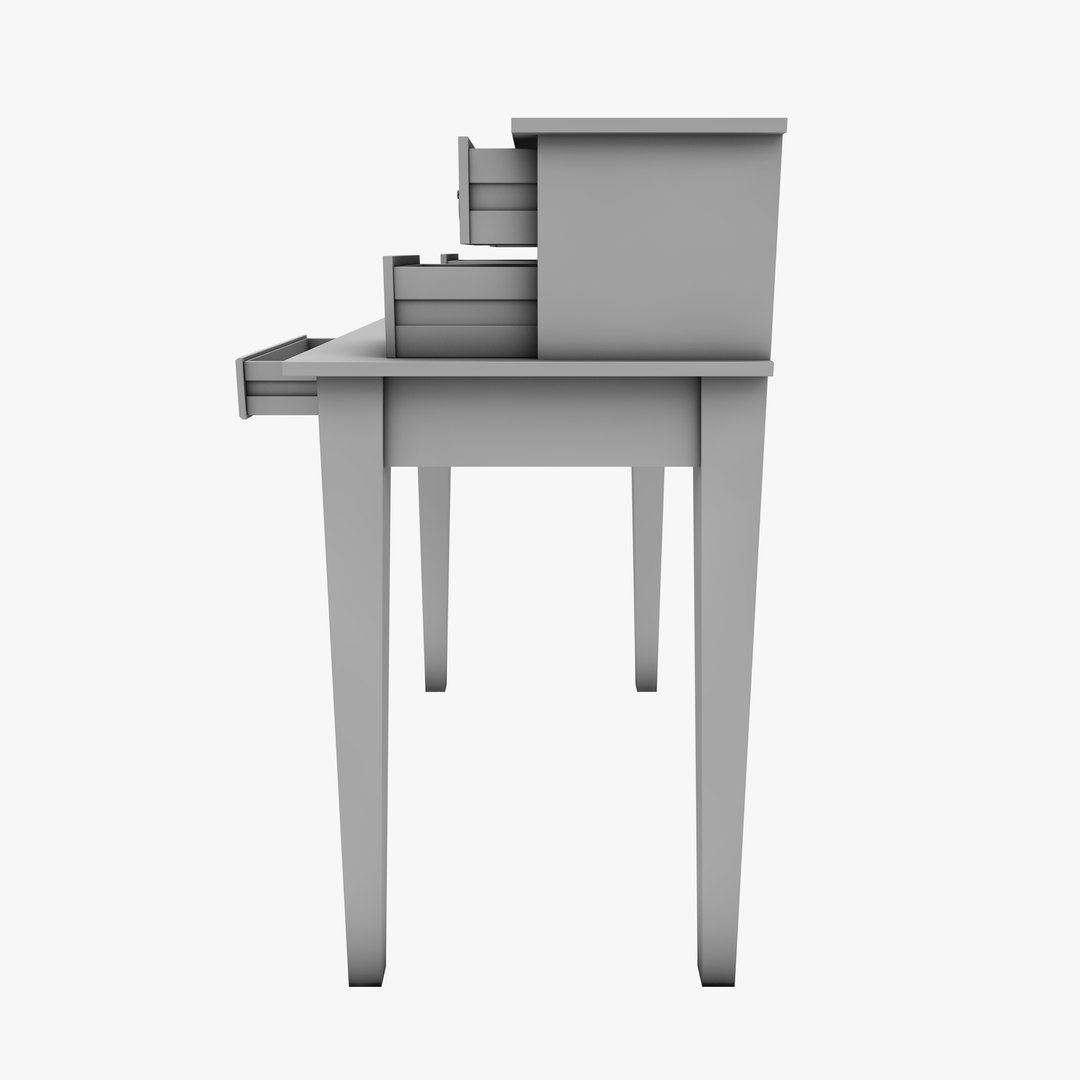 3D model desk furniture - TurboSquid 1611965