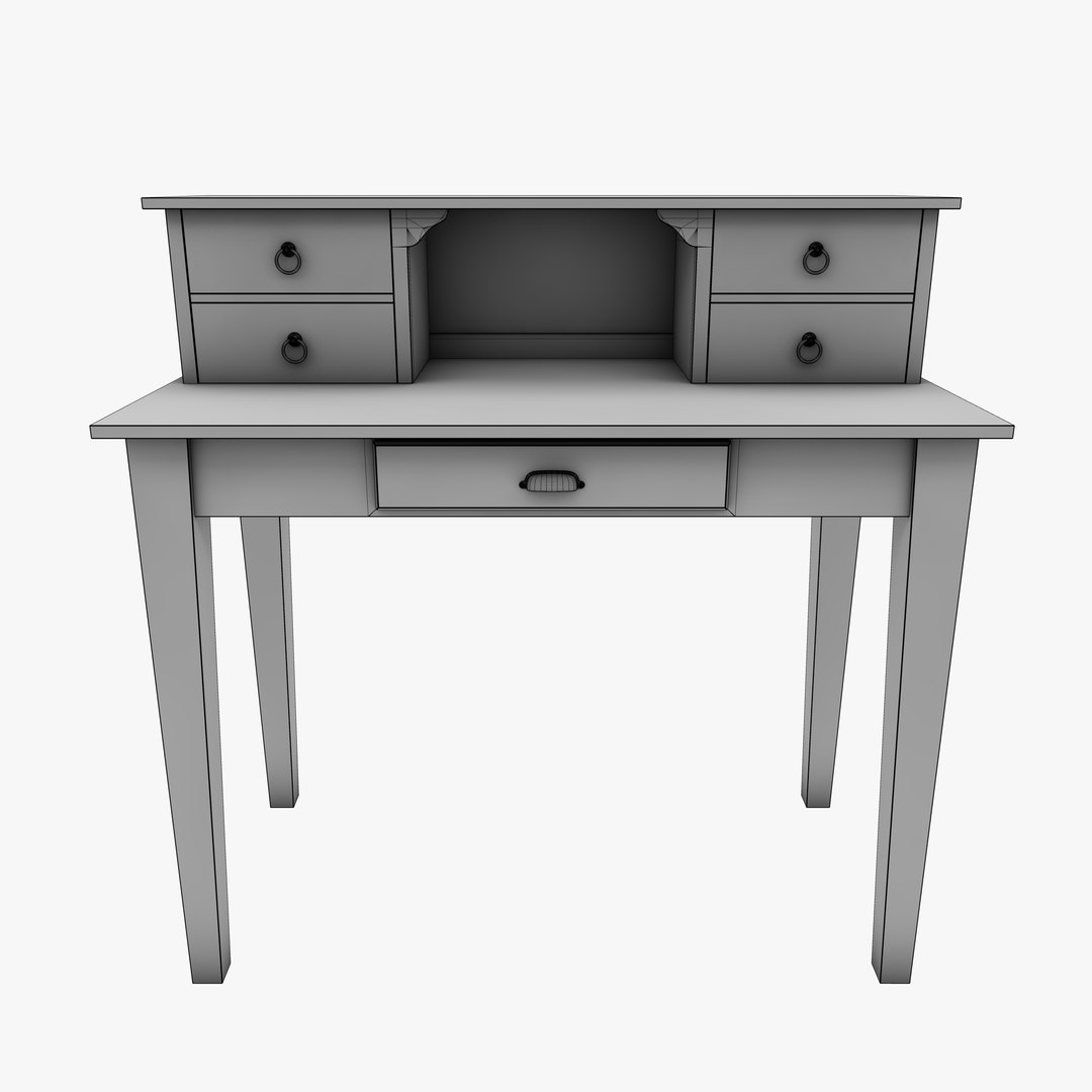 3D model desk furniture - TurboSquid 1611965