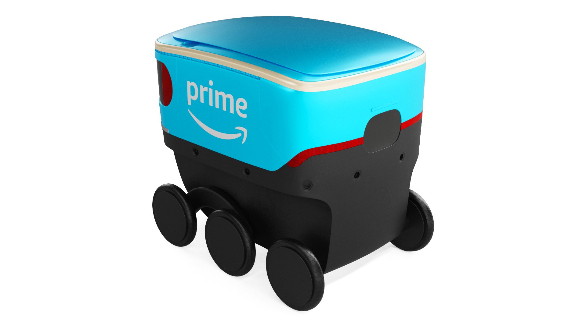 3D Amazon Scout Delivery Robot Prime Model - TurboSquid 2426673