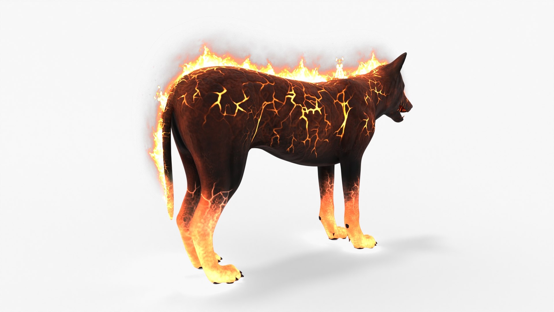 3D model Hellhound Rigged - TurboSquid 2122929