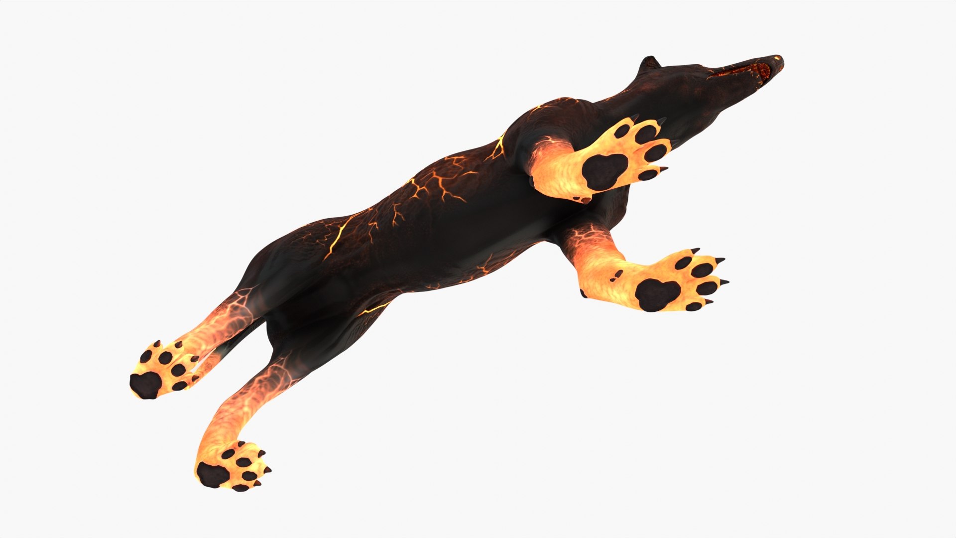 3D model Hellhound Rigged - TurboSquid 2122929