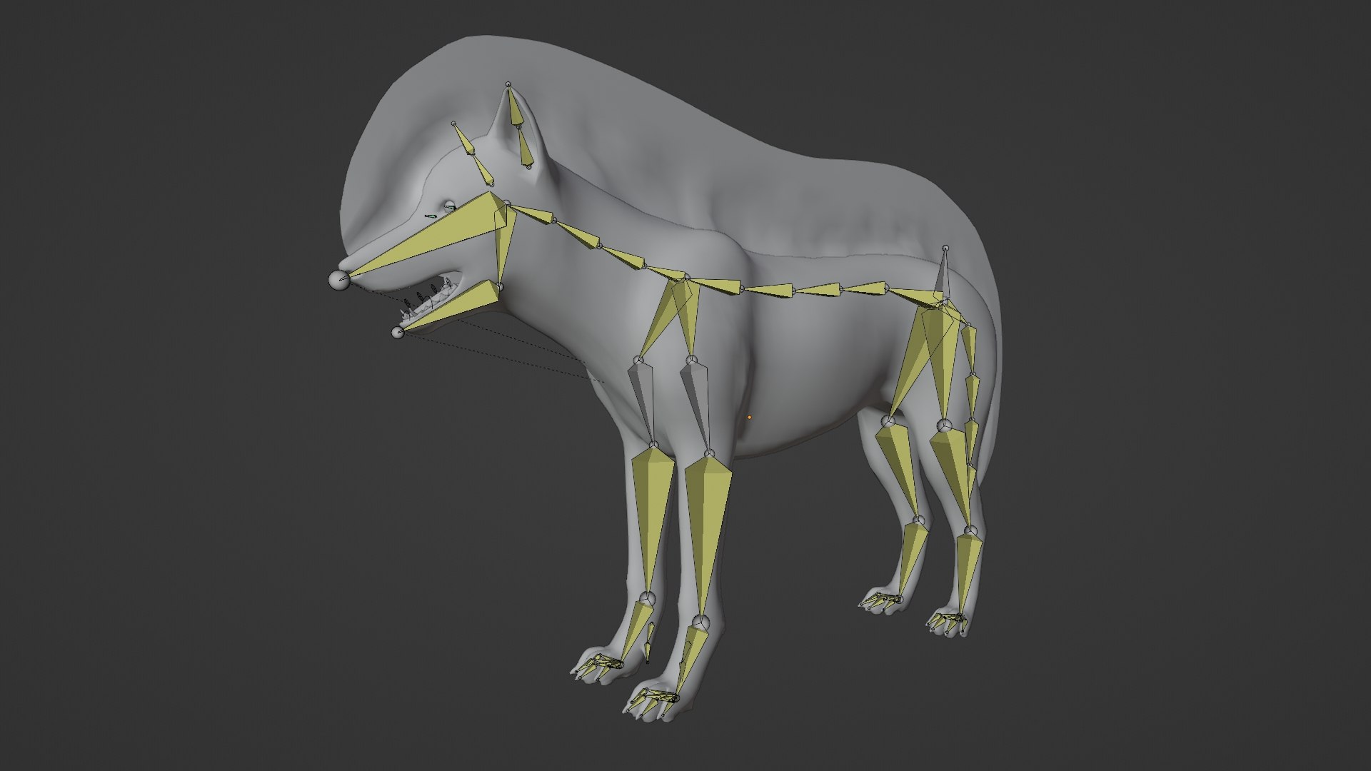 3D Model Hellhound Rigged - TurboSquid 2122929