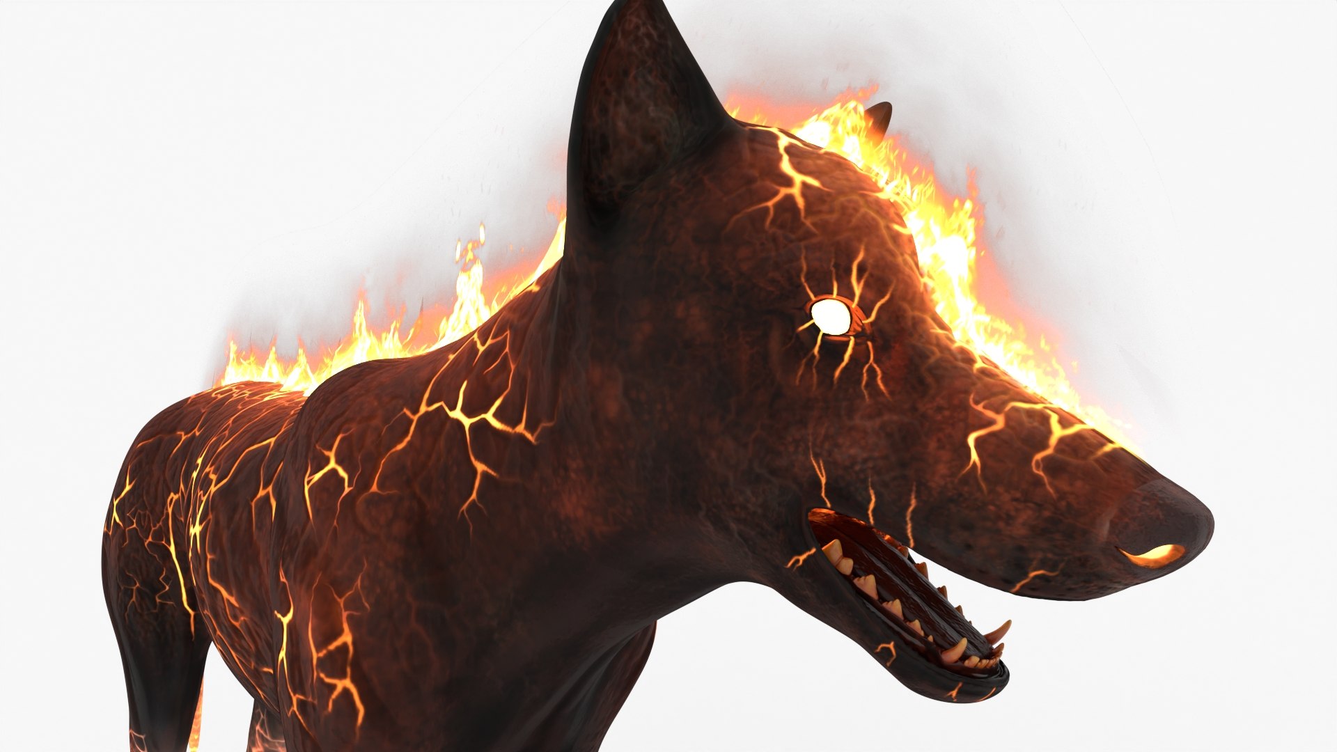 3D Model Hellhound Rigged - TurboSquid 2122929
