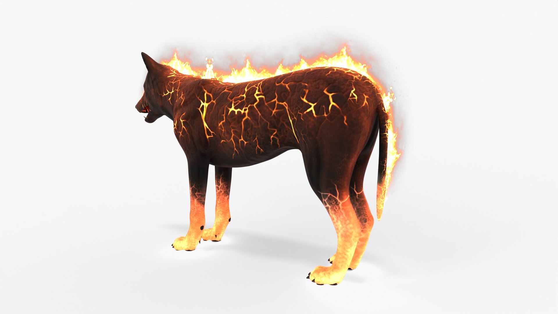 3D Model Hellhound Rigged - TurboSquid 2122929
