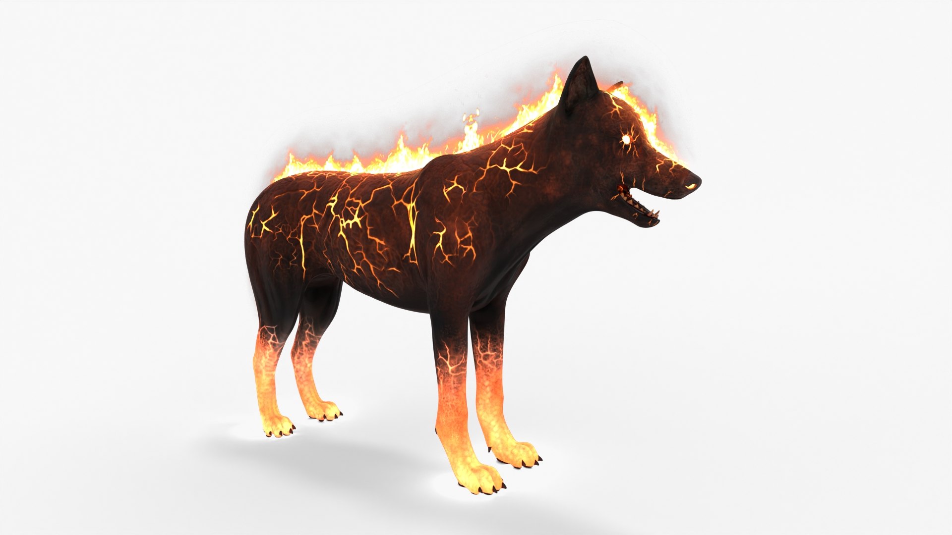3D model Hellhound Rigged - TurboSquid 2122929