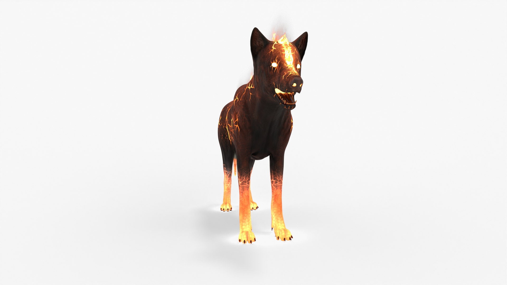 3D Model Hellhound Rigged - TurboSquid 2122929