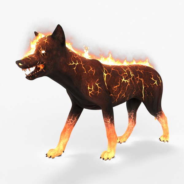 modelo 3d Perro del infierno aparejado - TurboSquid 2122929