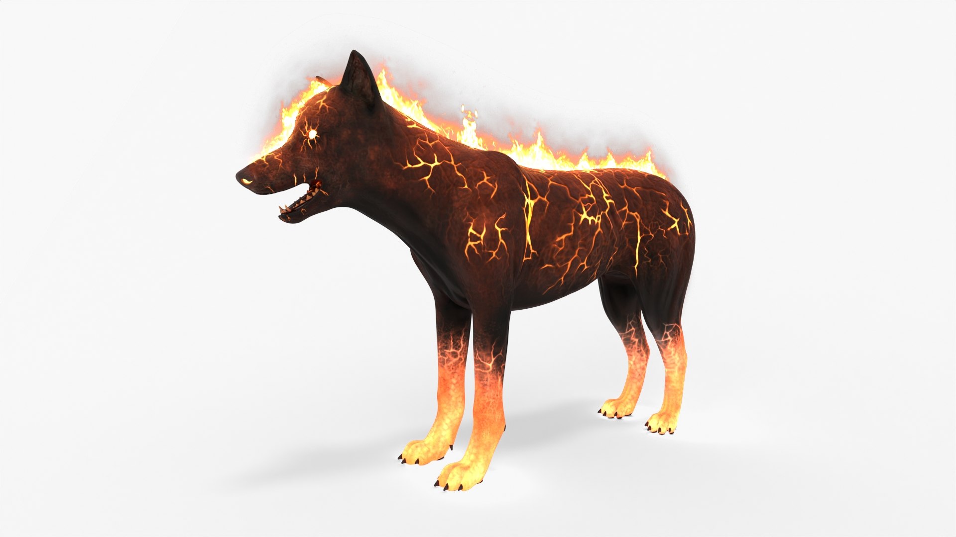 3D model Hellhound Rigged - TurboSquid 2122929