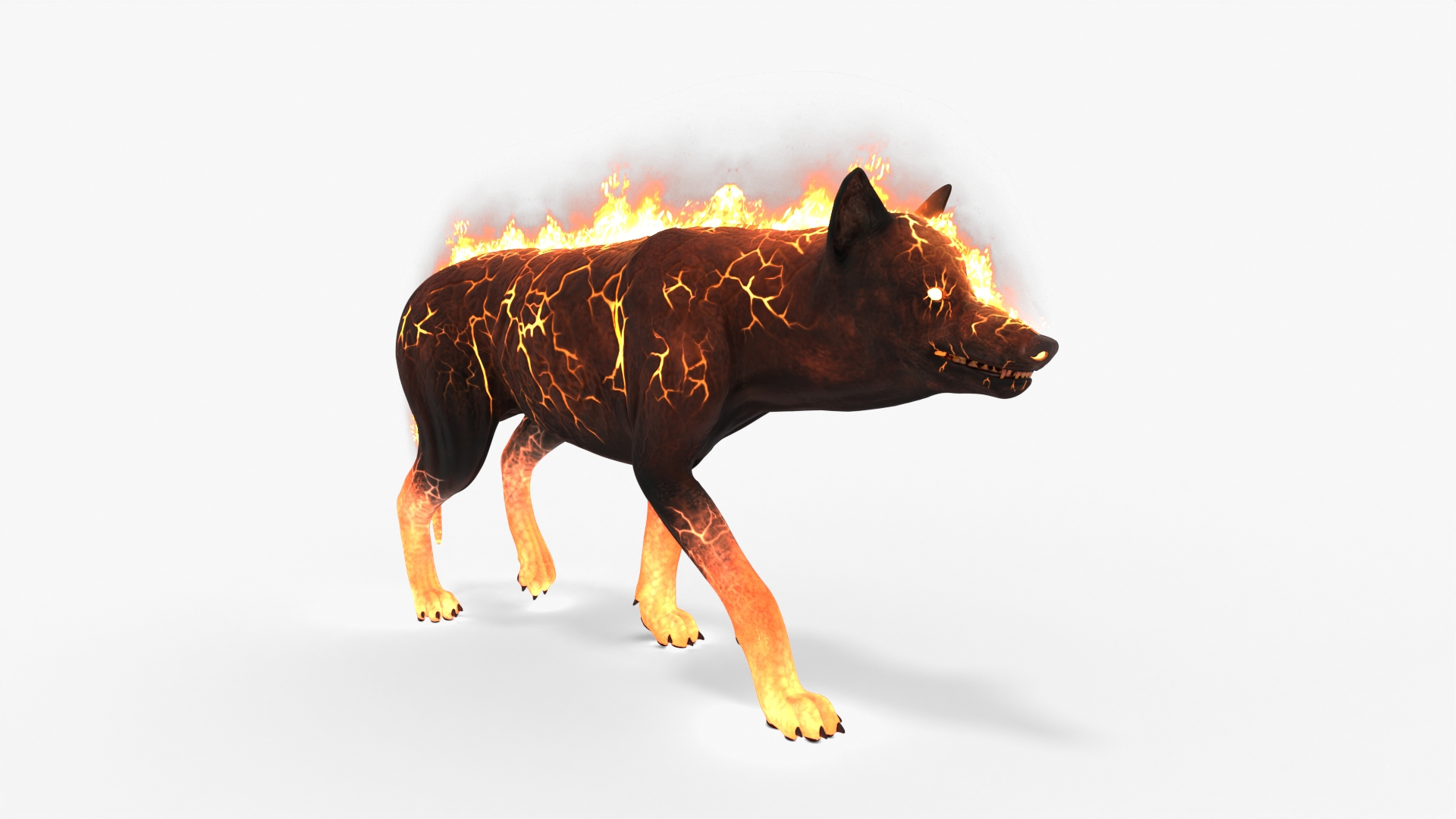 3D Model Hellhound Rigged - TurboSquid 2122929
