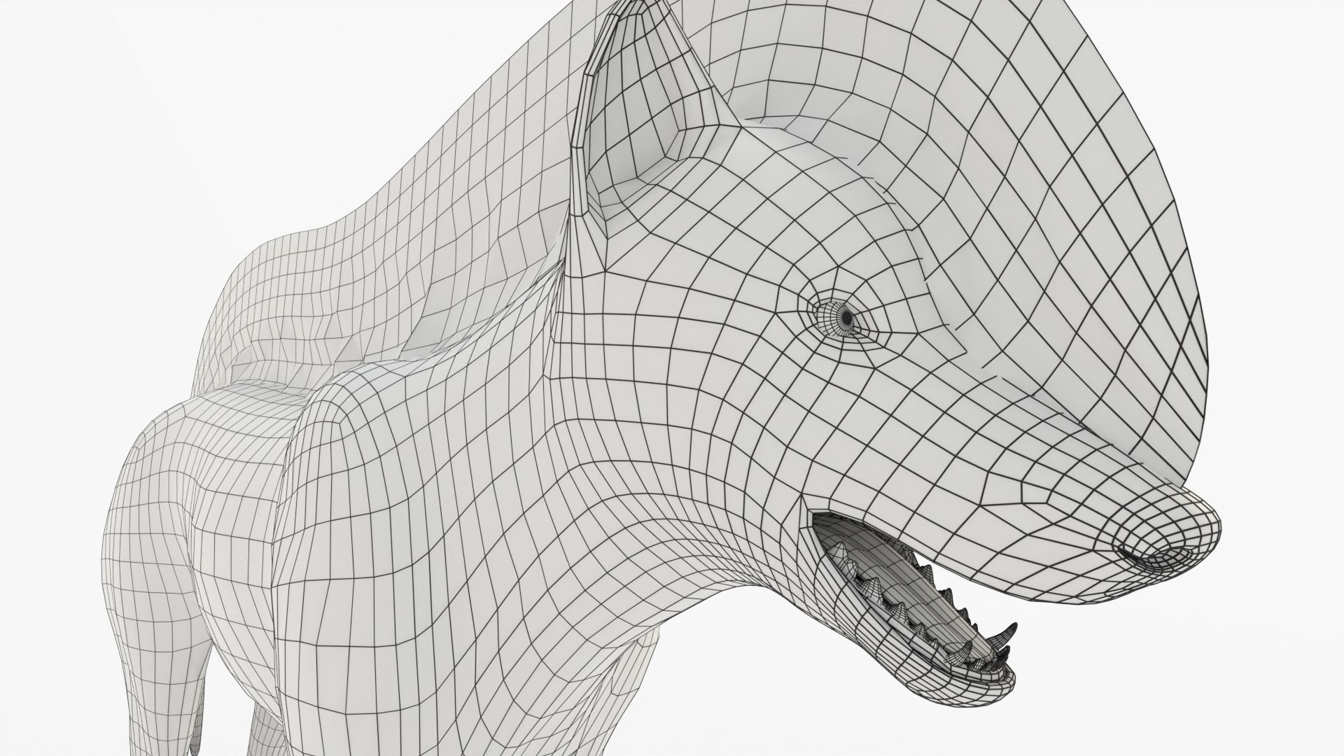 3D Model Hellhound Rigged - TurboSquid 2122929