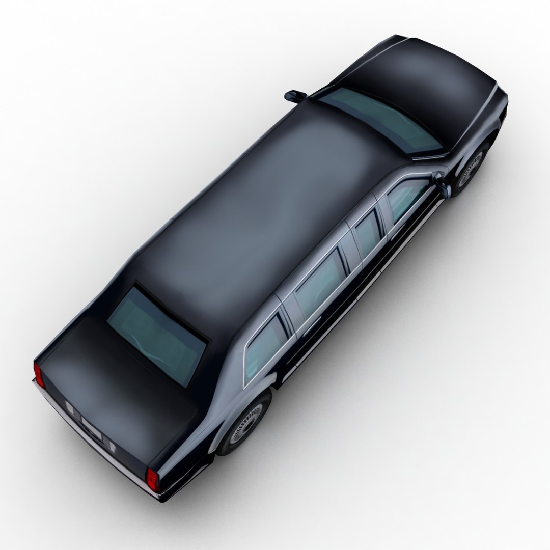 3D Model Generic Limousine Traffic - TurboSquid 1348572