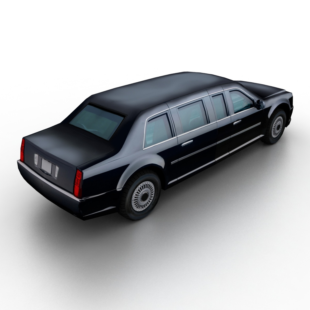 3D model generic limousine traffic - TurboSquid 1348572
