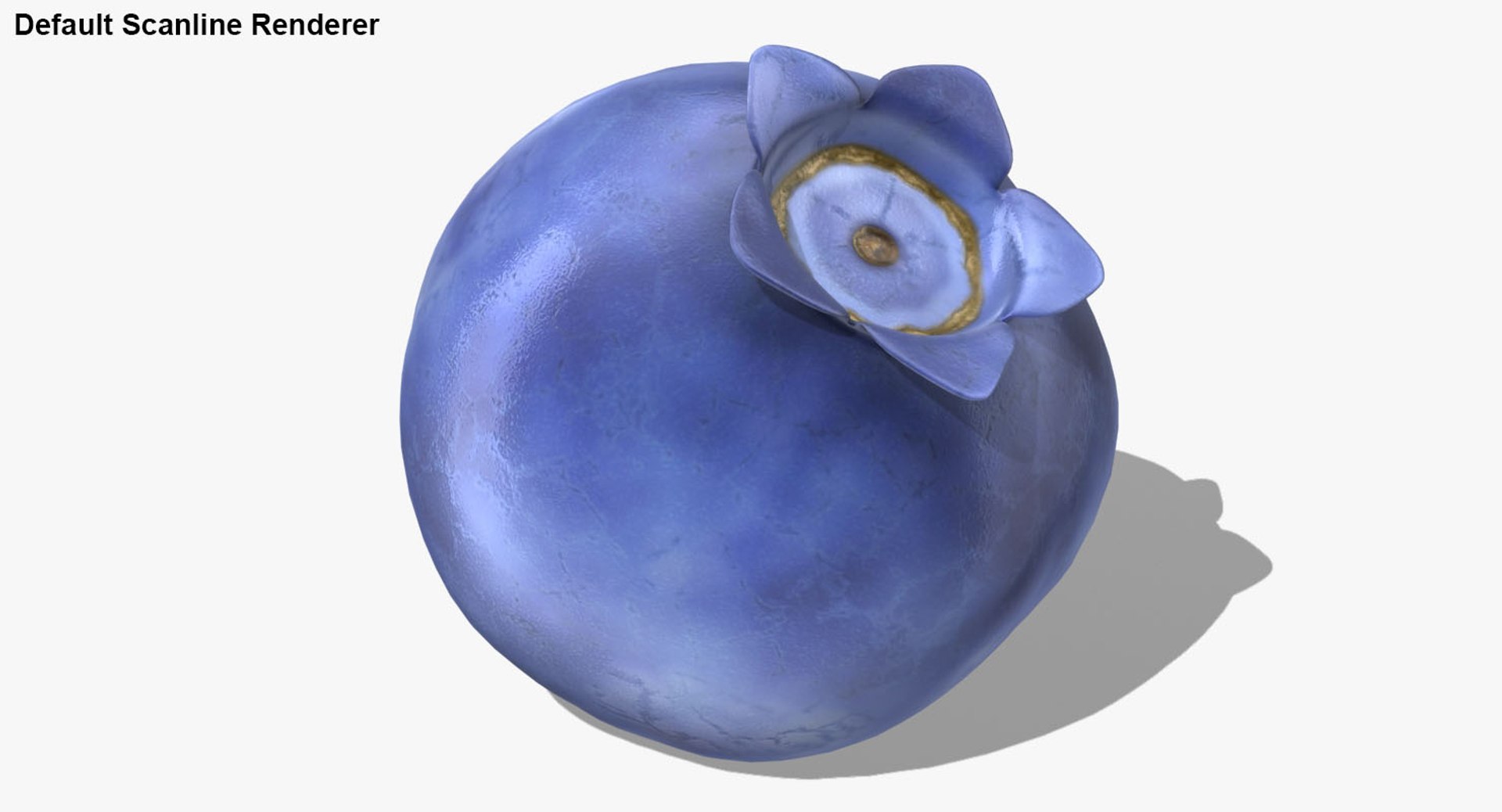 Realistic Blueberry 3D Model - TurboSquid 1193574