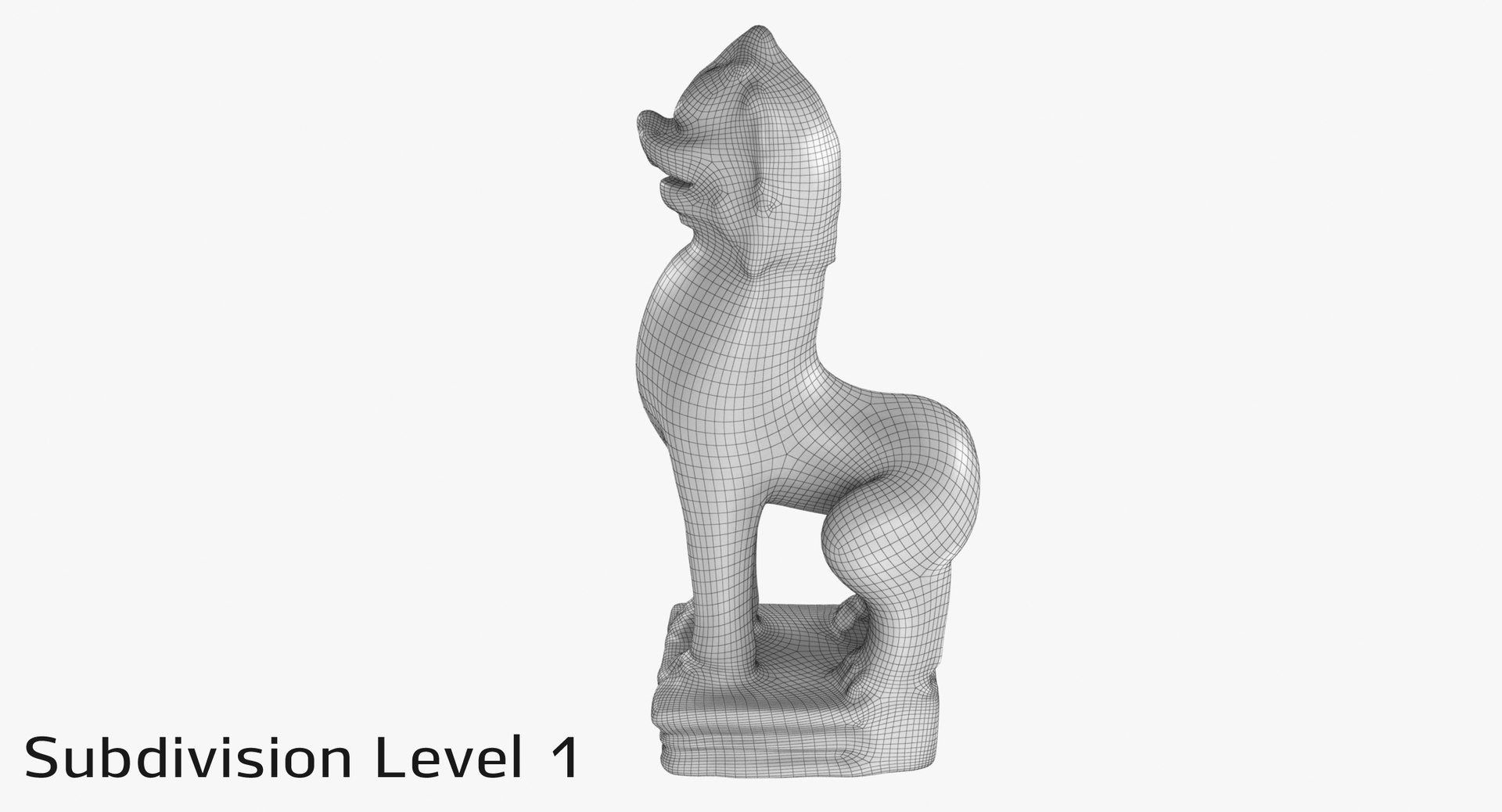 3D Bayon Temple Lion Model - TurboSquid 1298826