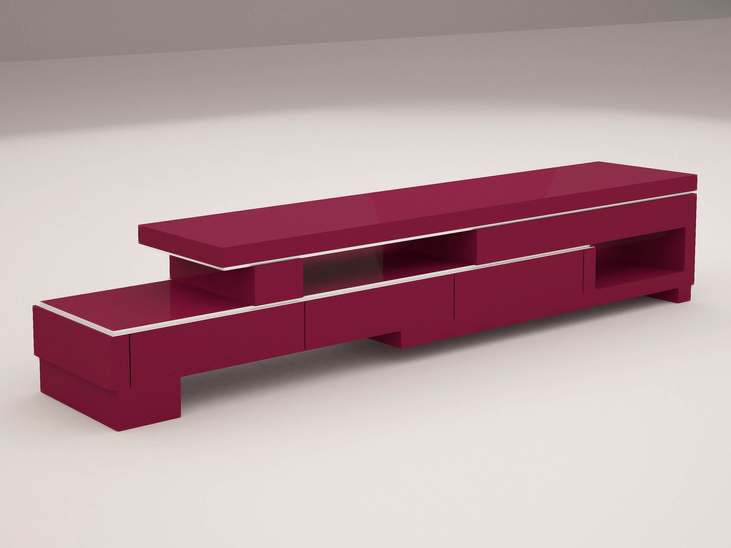Modern tv unit model - TurboSquid 1238428