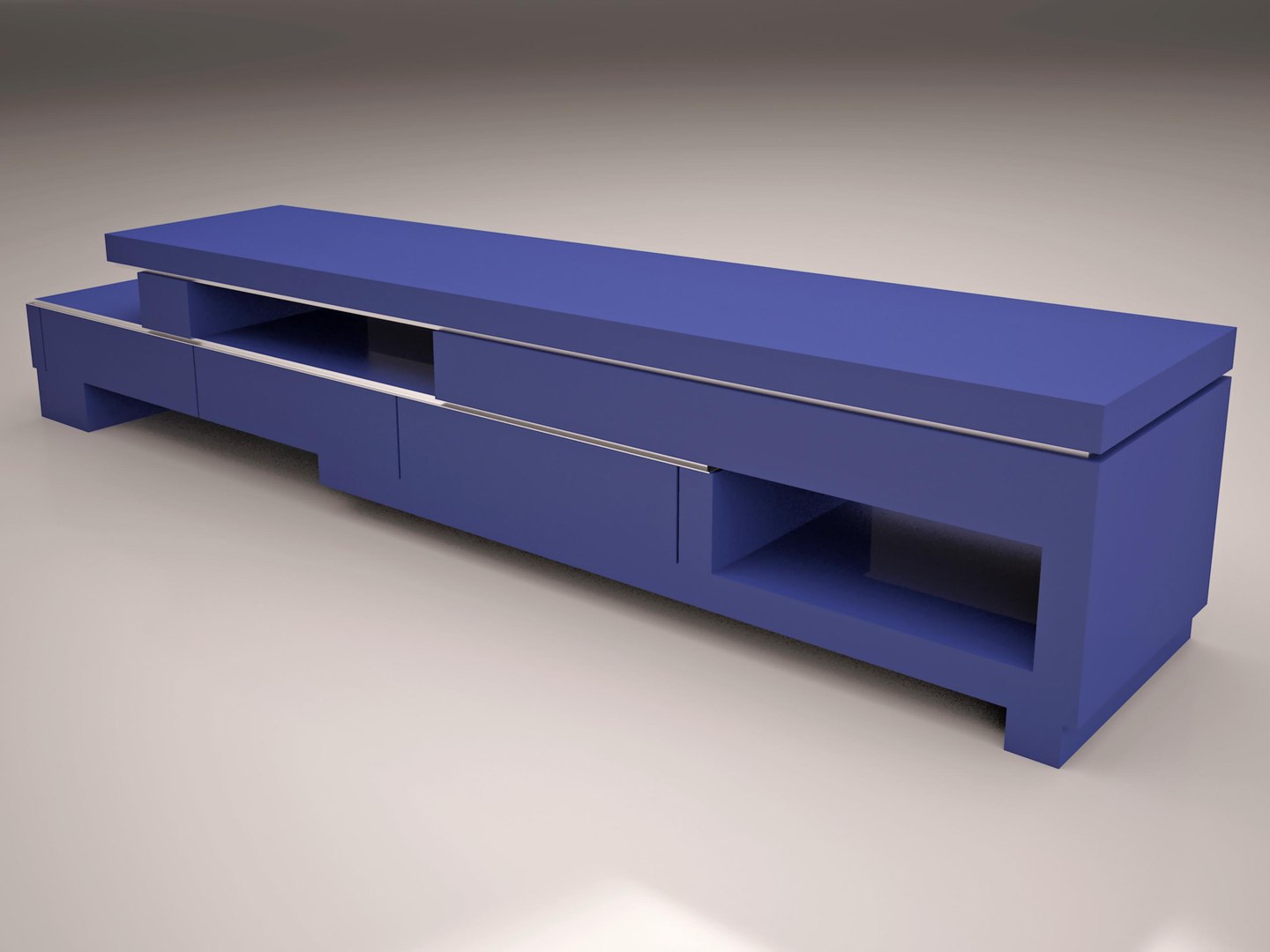Modern tv unit model - TurboSquid 1238428