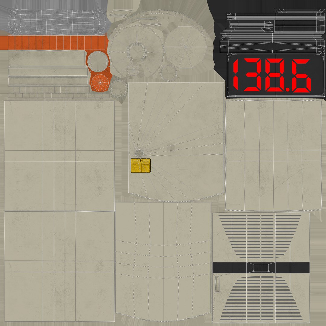 Electrical Machine 3D Model - TurboSquid 2255306