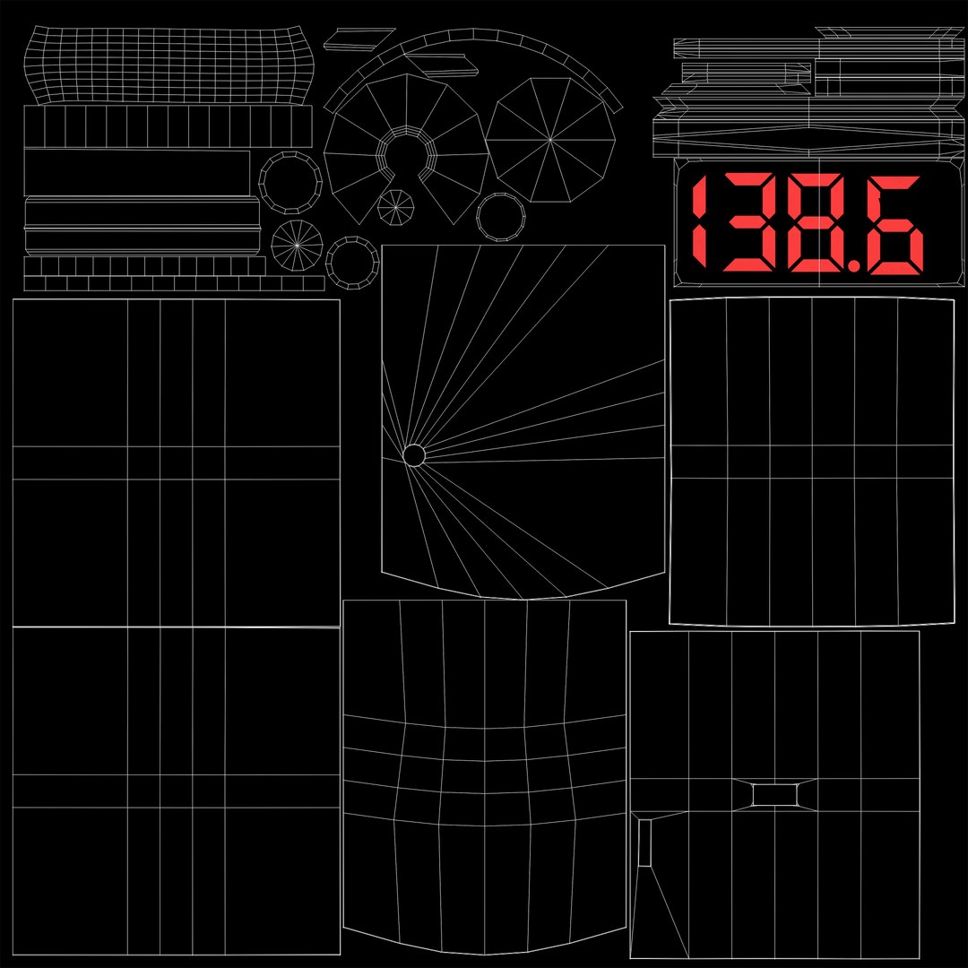 Electrical Machine 3D Model - TurboSquid 2255306