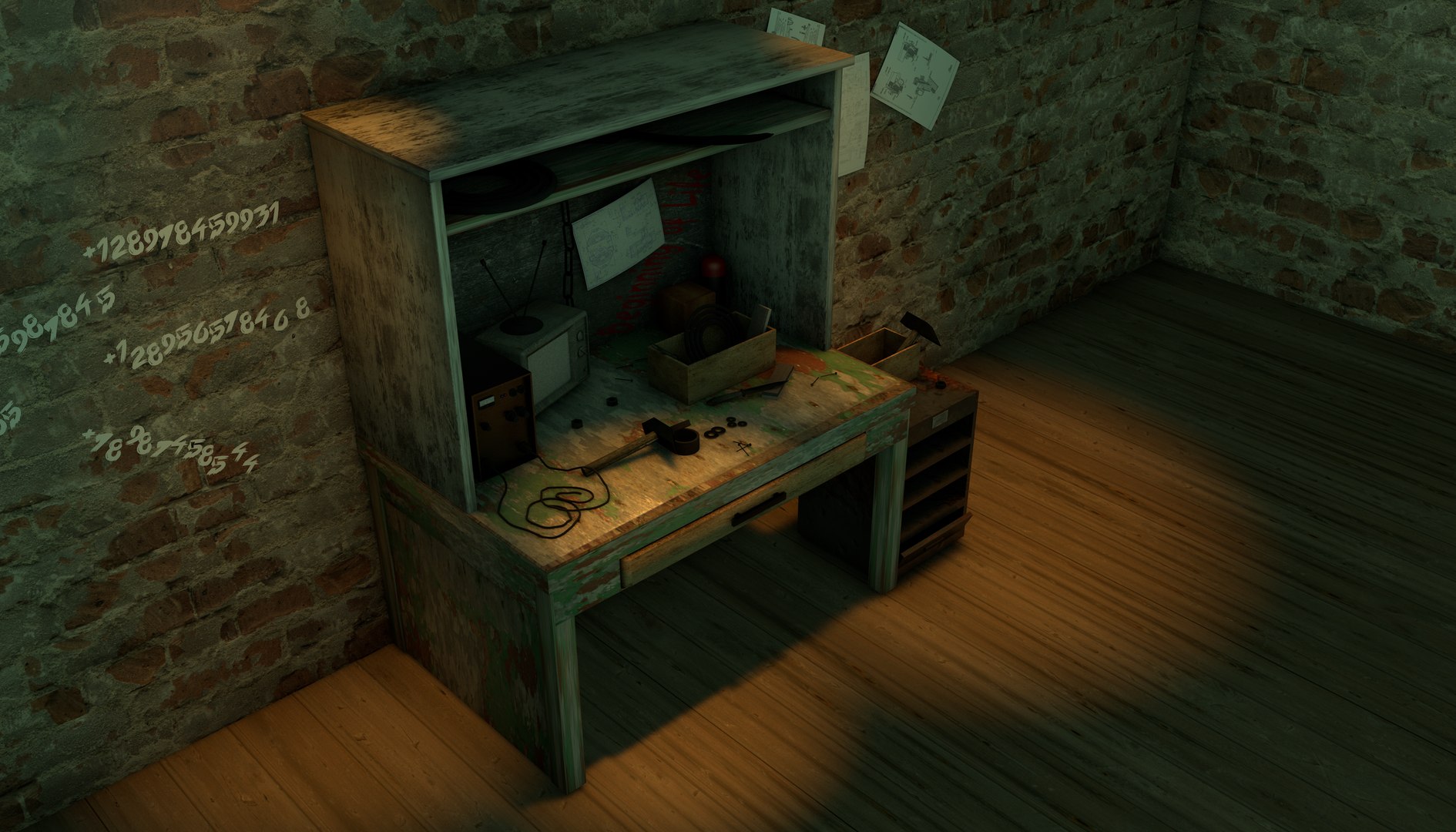 Workbench Games Tv 3D Model - TurboSquid 1372524