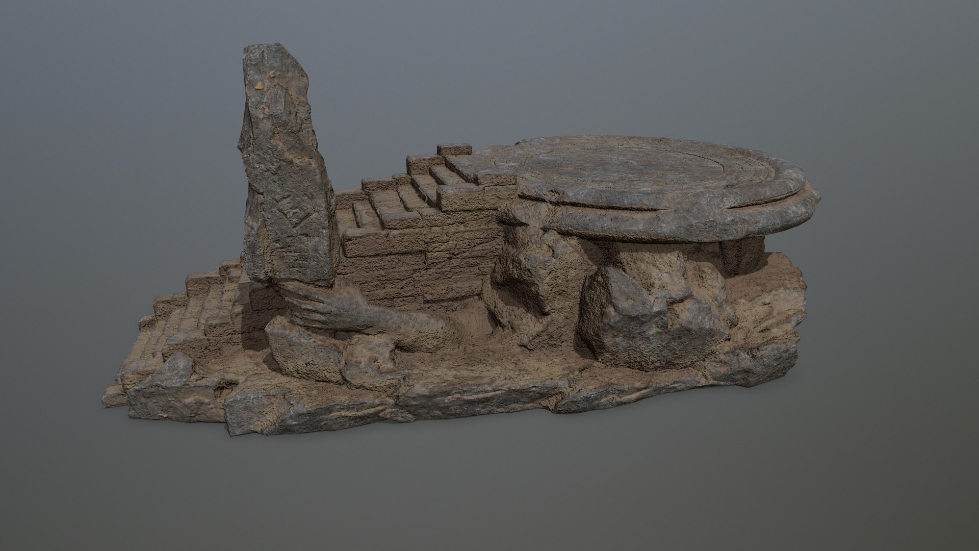 3D temple model - TurboSquid 2151247