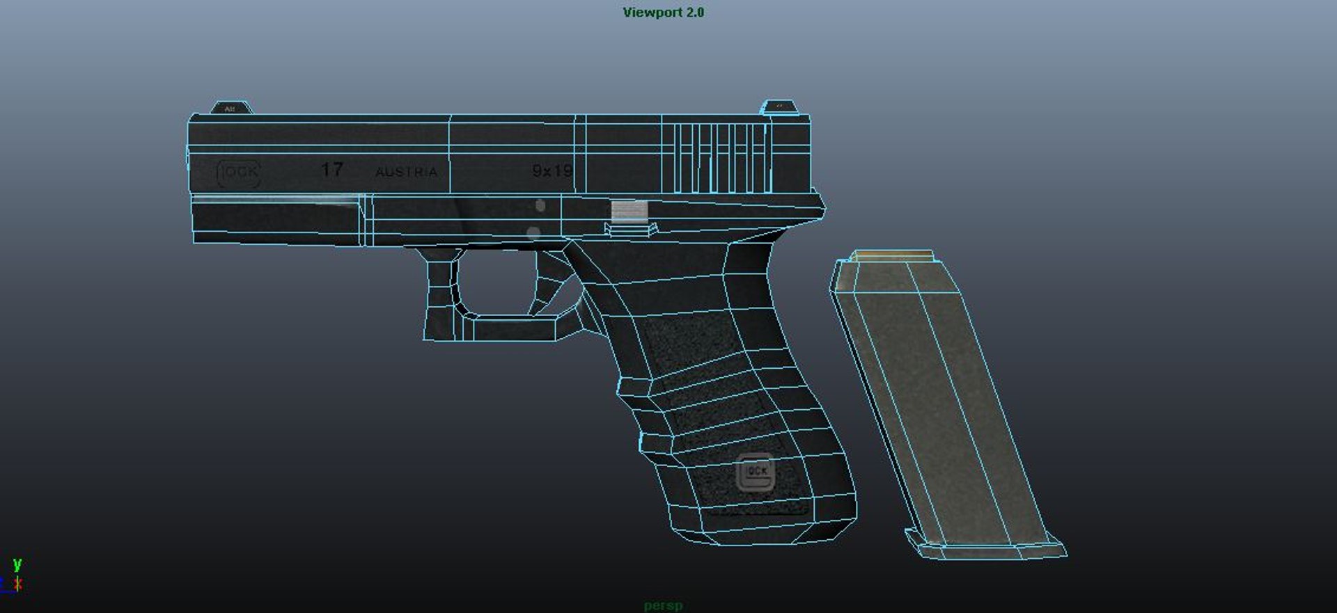 3D model glock gun - TurboSquid 1171632