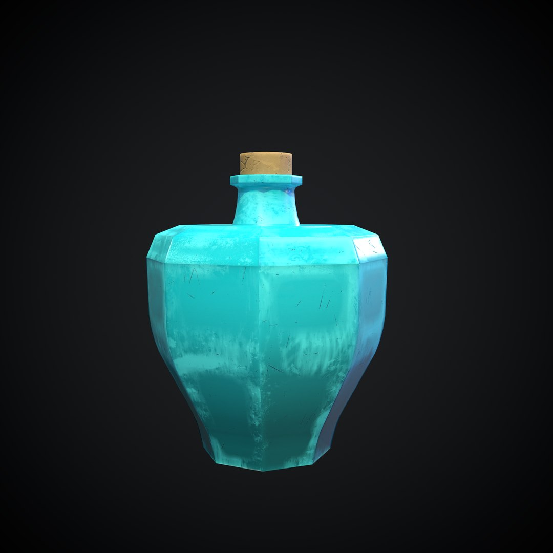 3D Bottle of potion Collection - TurboSquid 1851779