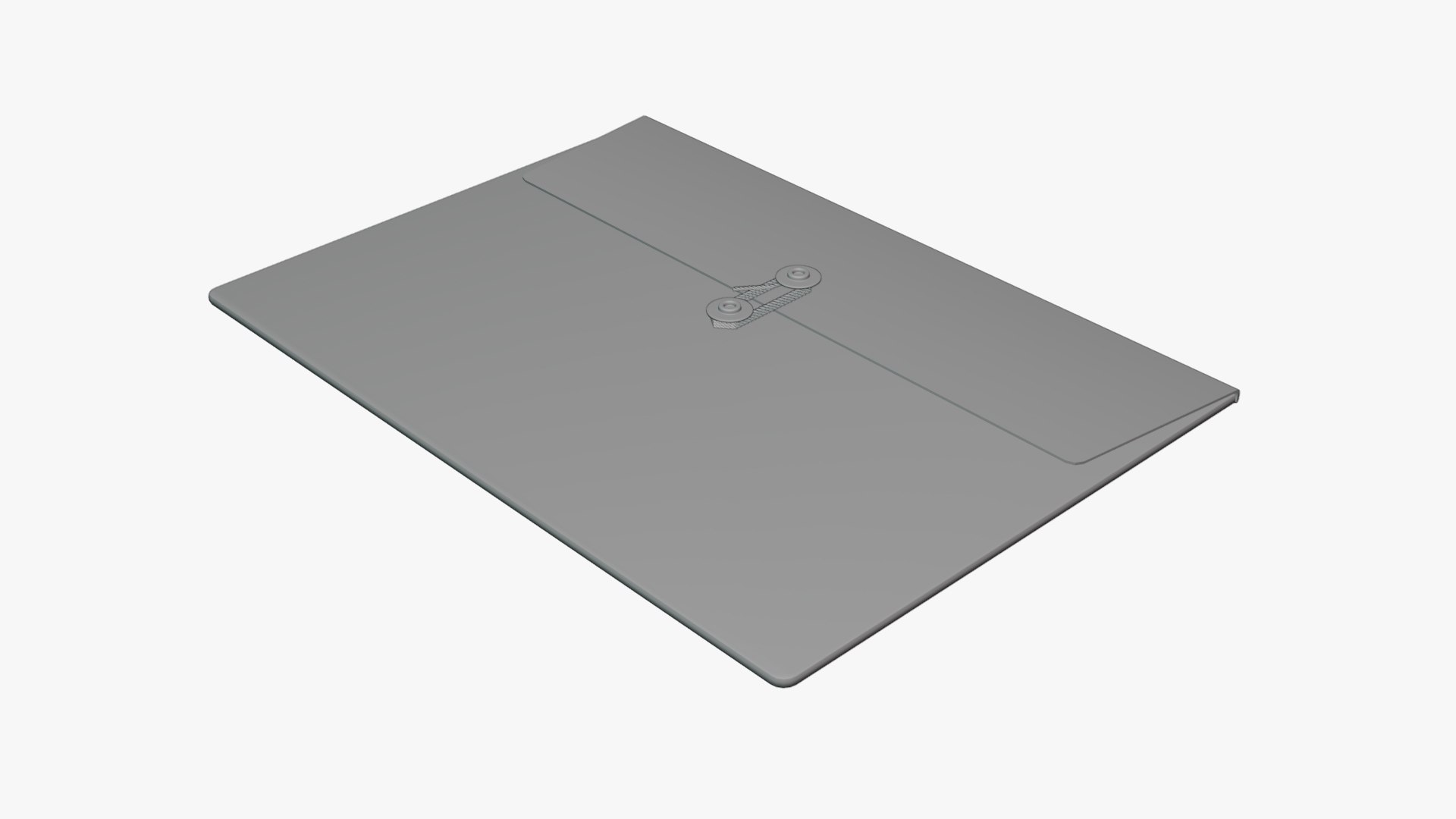 Basic Folder Map - Geometry Only No Textures No Materials 3D Model ...