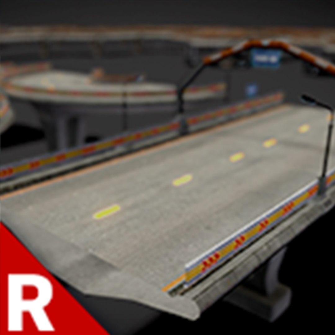 Modular Road Pack 3D 3D - TurboSquid 2256803