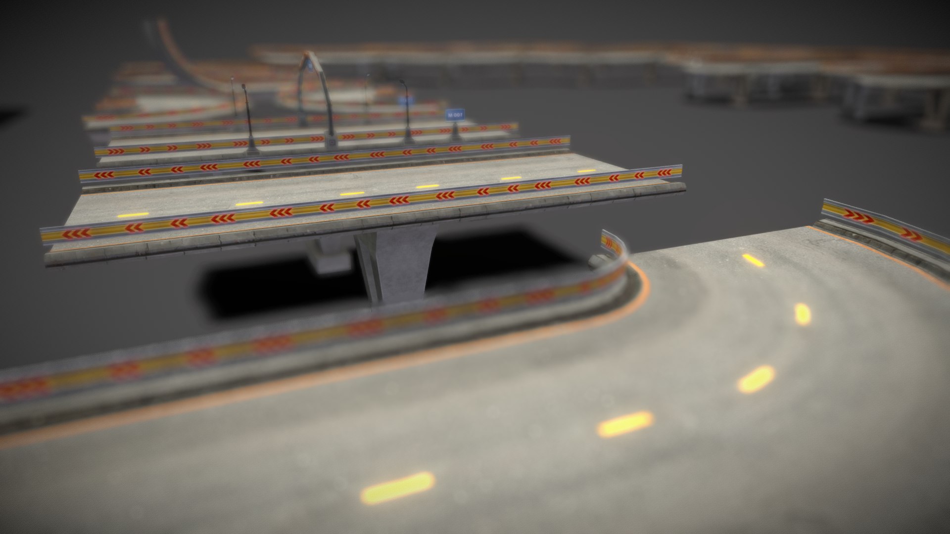 Modular Road Pack 3D 3D - TurboSquid 2256803