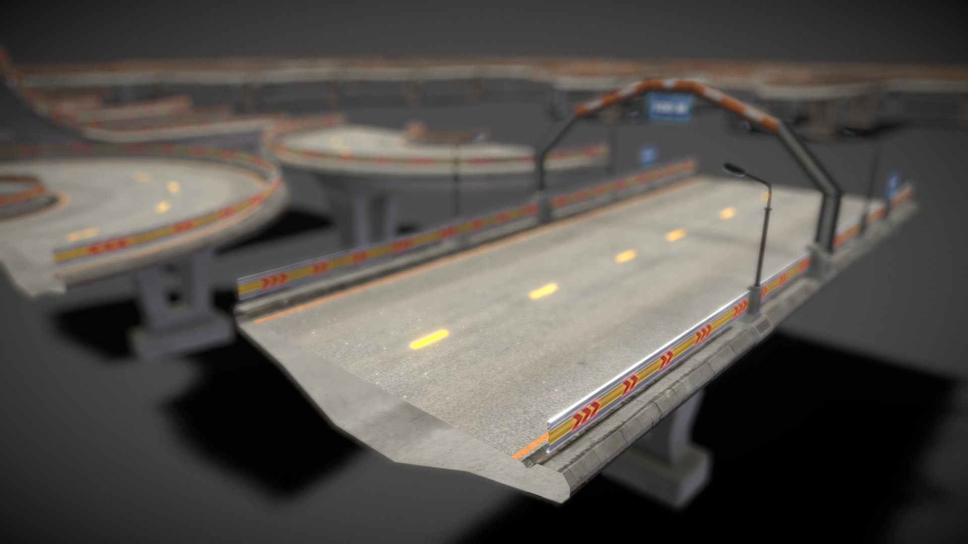 Modular Road Pack 3D 3D - TurboSquid 2256803