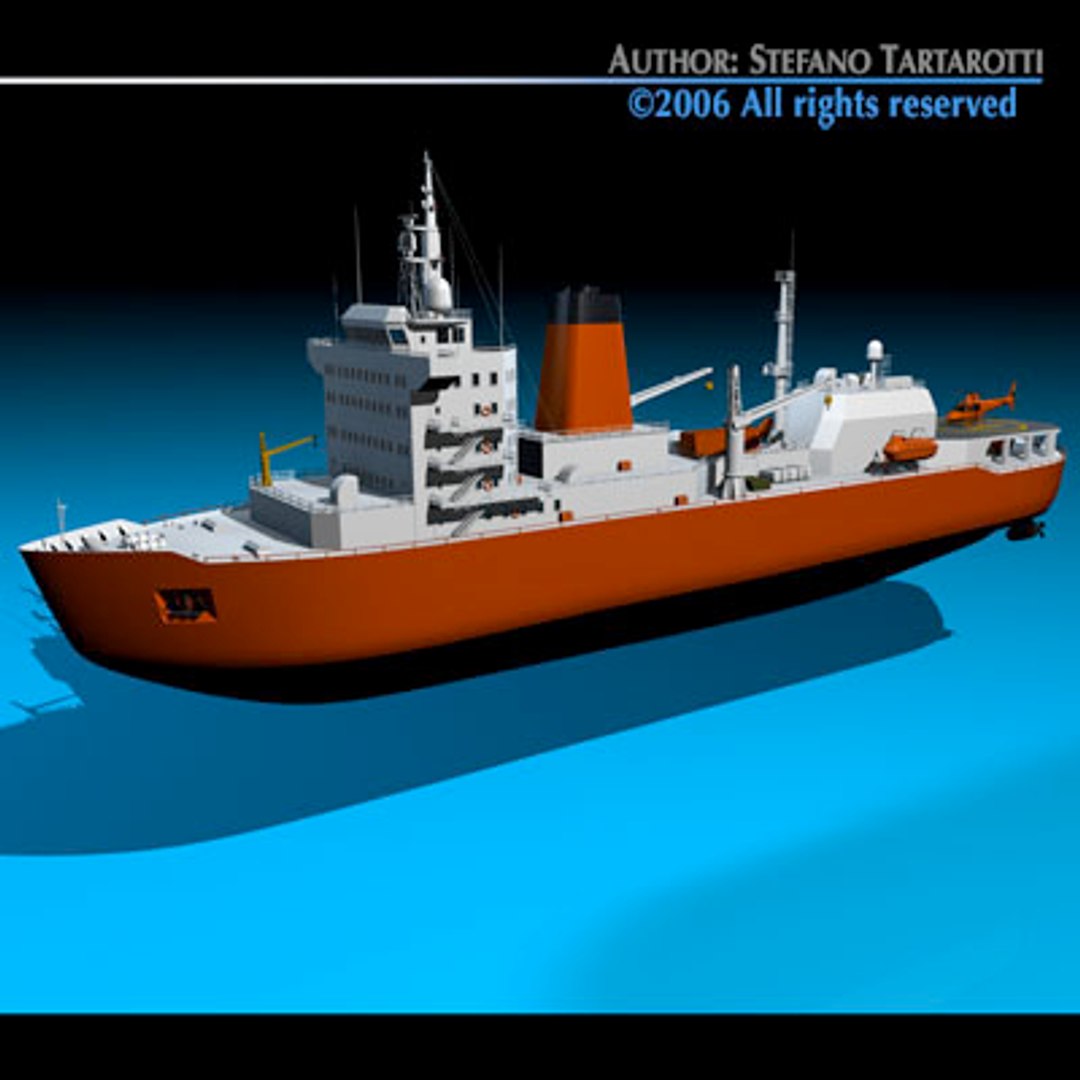 Icebreaker Pod Propellers C4d