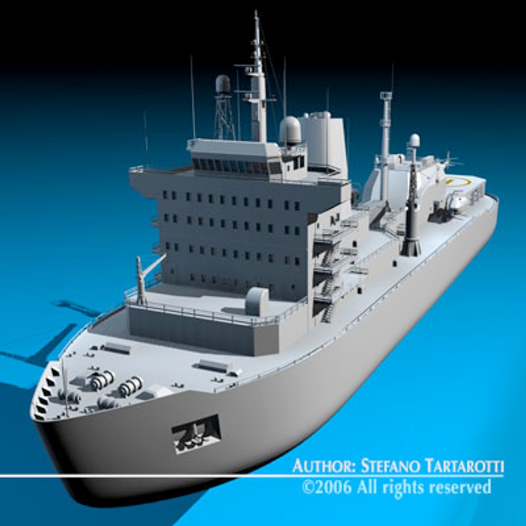 Icebreaker Pod Propellers C4d