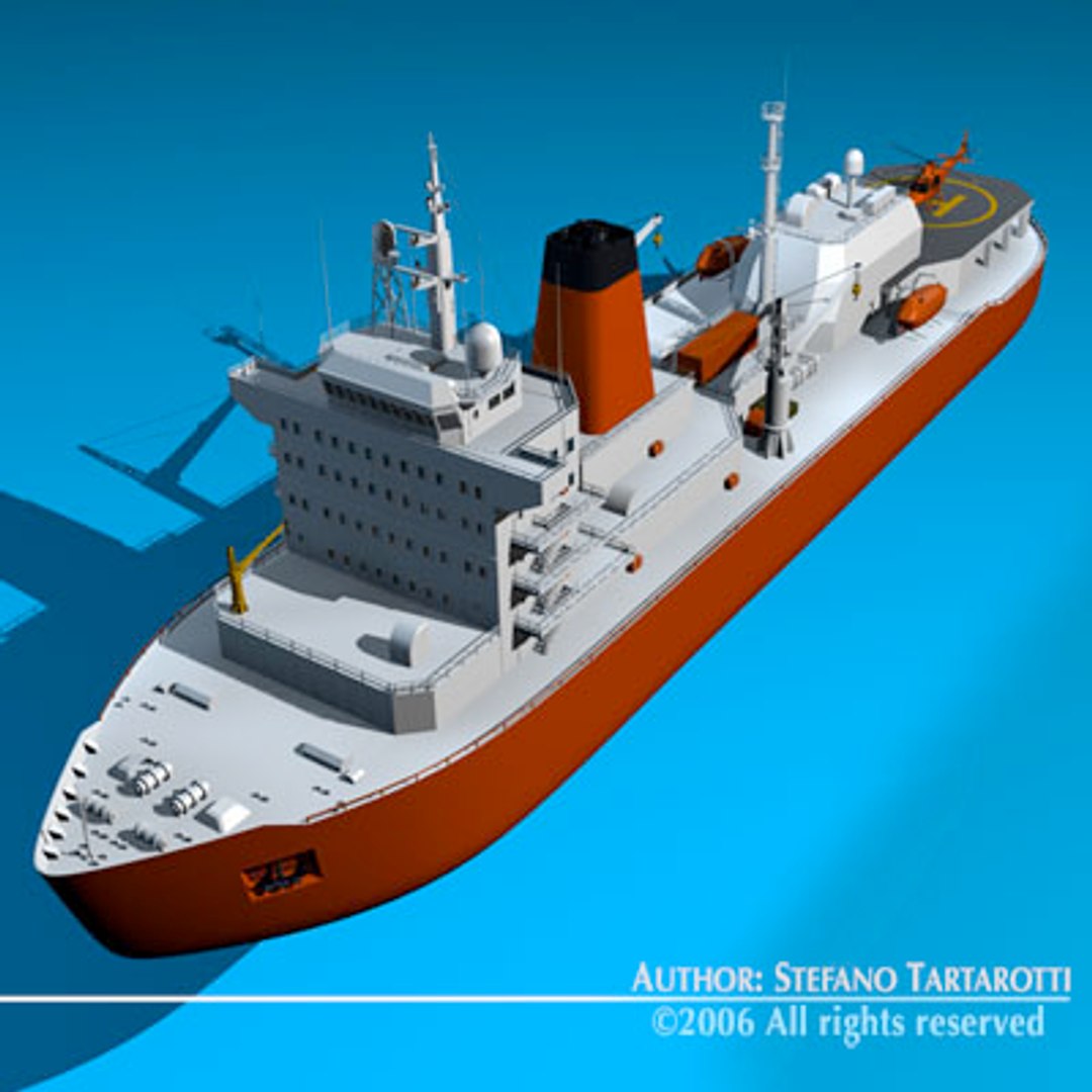 Icebreaker Pod Propellers C4d